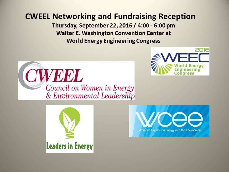 CWEEL Reception at World Energy Engineering Congress - Leaders In Energy